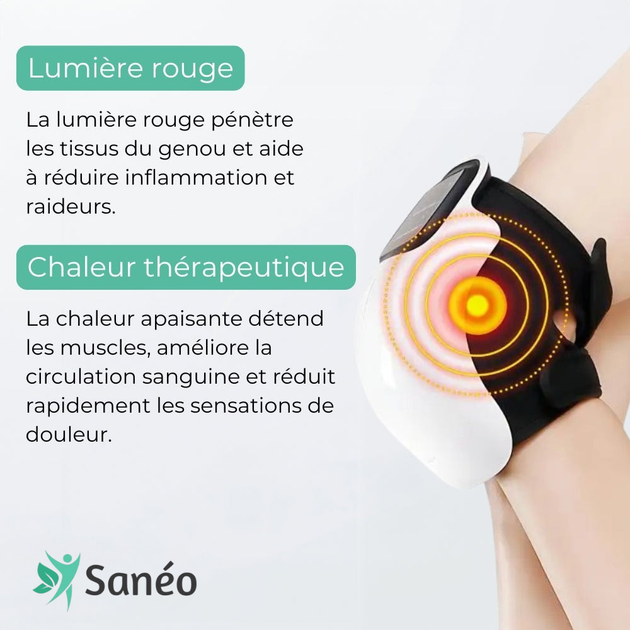 Masseur Genou MassTech® – Saneo Maroc